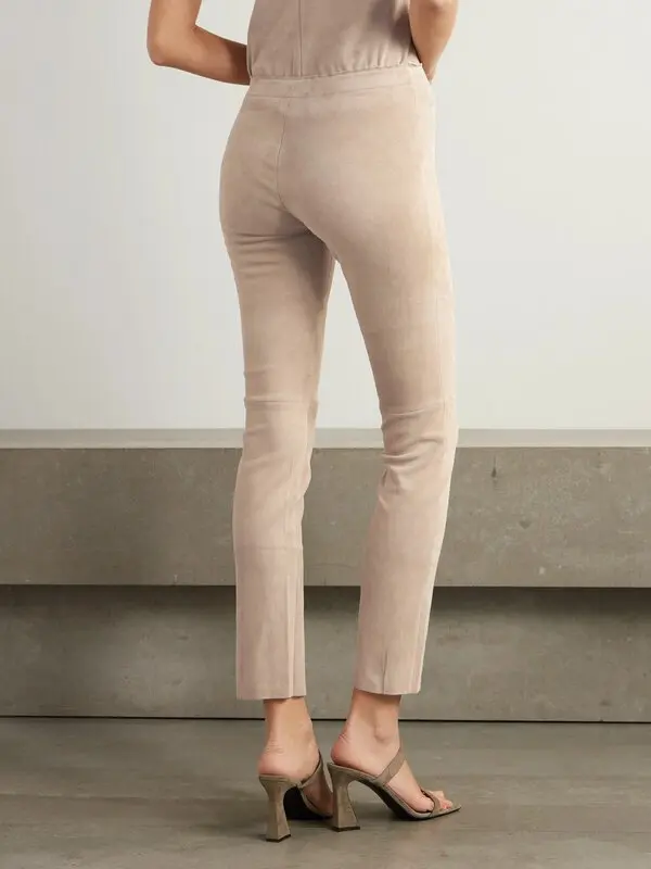 Stouls Jacky Suede Leggings - Neutrals