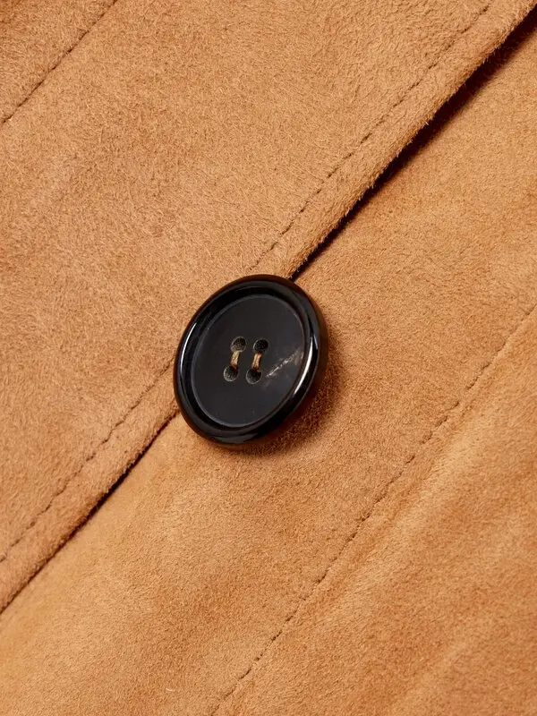 Stouls Corleone Suede Coat - Brown