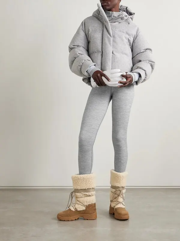 Cordova Stowe Ribbed Wool-blend Leggings