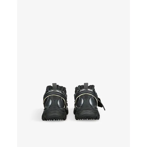 Off-White Mixed-textile Low-top Trainers - Black