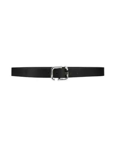 Emporio Armani Calfskin Belt - Black