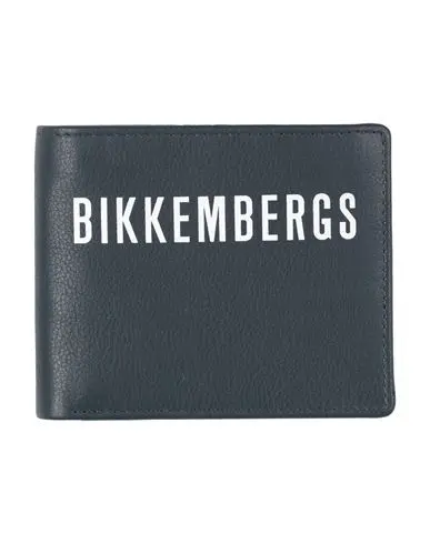 BIKKEMBERGS Wallet Calfskin - Blue