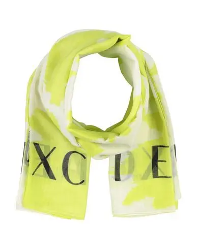 Armani Exchange Scarf Lime Polyester - Green
