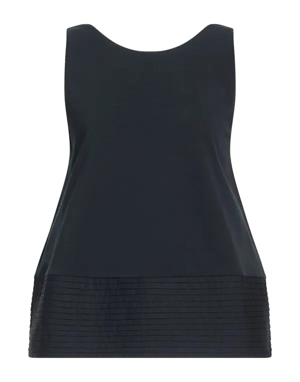 Alpha Studio Peplum Top - Blue