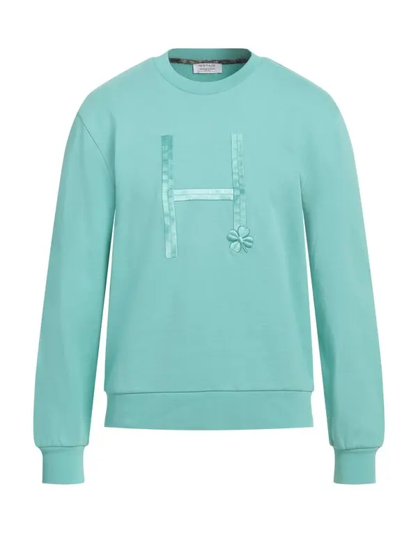 HERITAGE Solid Color Crewneck Sweatshirt