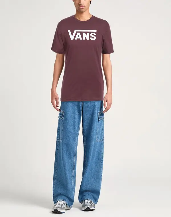 VANS T-shirt Size Cotton - Red