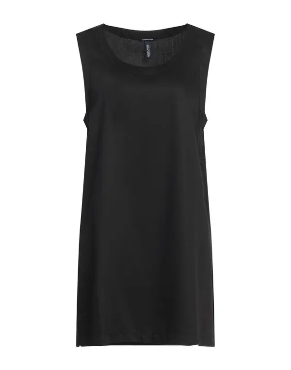 Woolrich Twill Sleeveless Top - Black