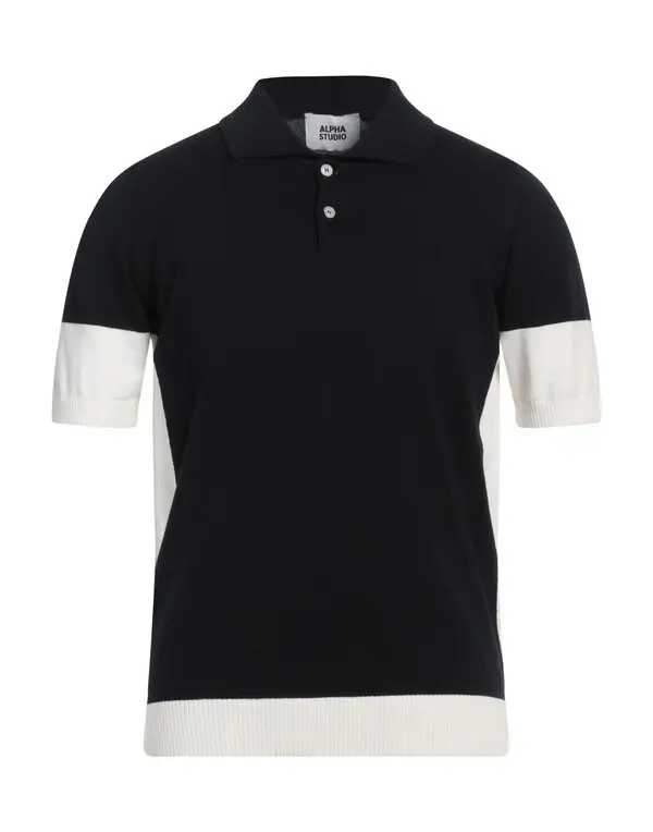 Alpha Studio Polo Shirt Size Cotton