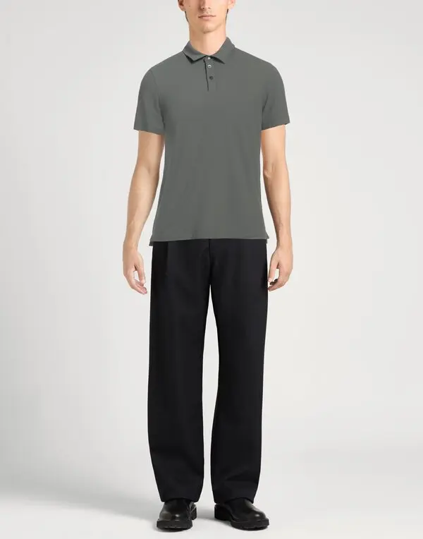 Alpha Studio Polo Shirt Size Cotton, Elastane - Green