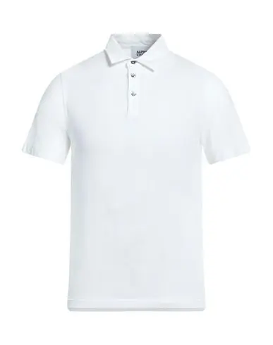 Alpha Studio Polo Shirt Military Size Cotton, Elastane - White