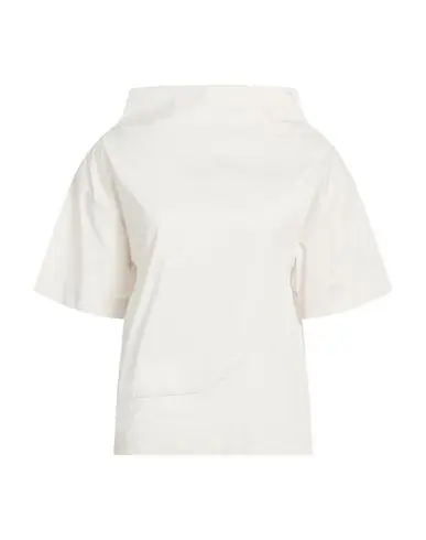 Alpha Studio Woven Top - Light Grey