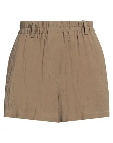 ALYSI Shorts & Bermuda Shorts Pastel Lyocell, Linen - Beige