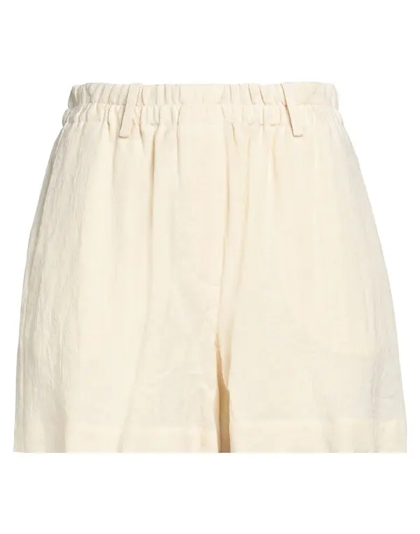 ALYSI Lyocell And Linen Blend Shorts