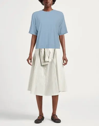 Alpha Studio Cotton And Elastane T-shirt