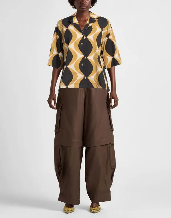 Alpha Studio Printed Cotton Shirt