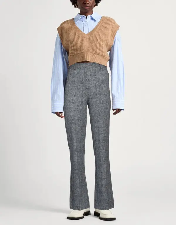 CIRCOLO 1901 Flared Jersey Pants