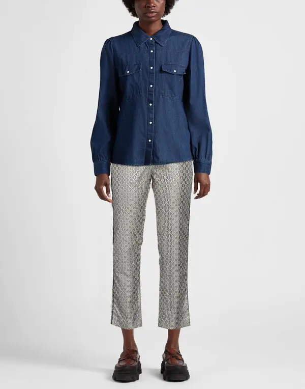Maje Tapered Brocade Pants