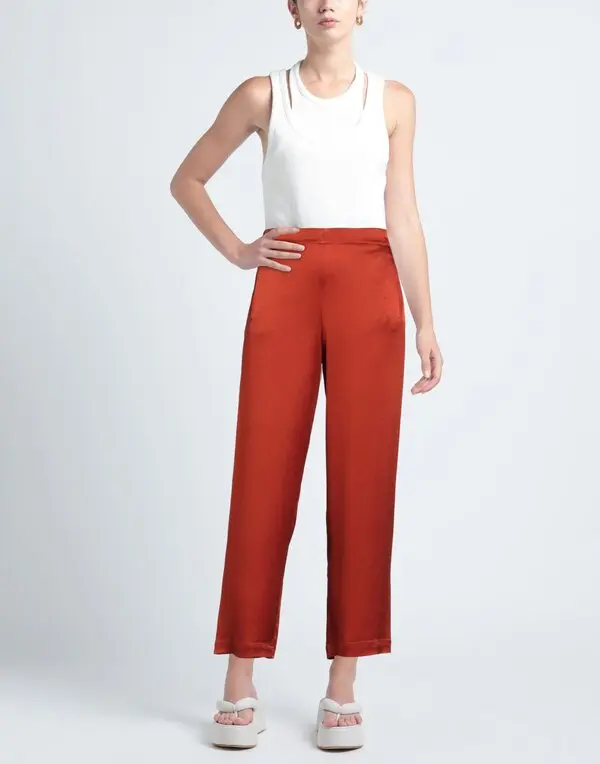 NIU Acetate And Silk Satin Pajama Pants