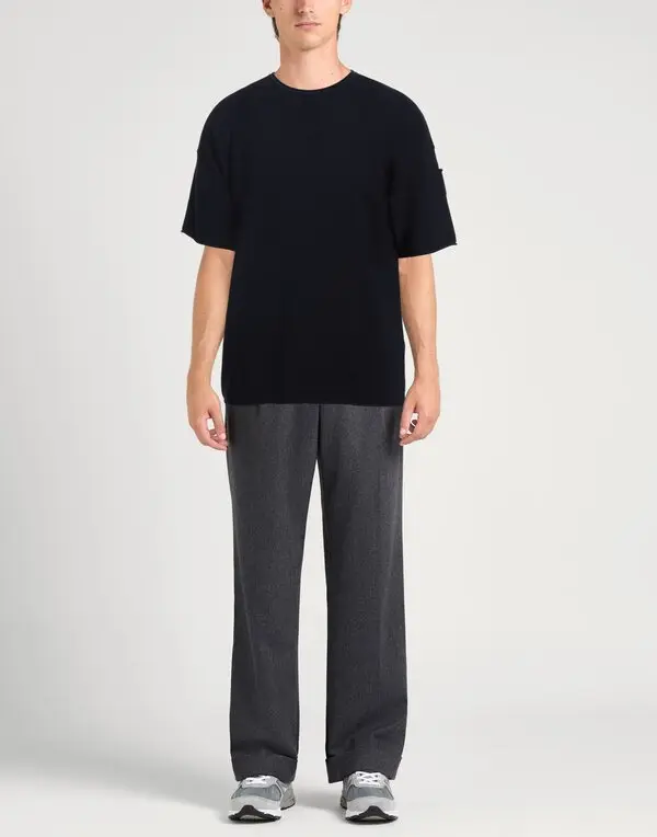 Isabel Benenato Cotton Sweater - Navy