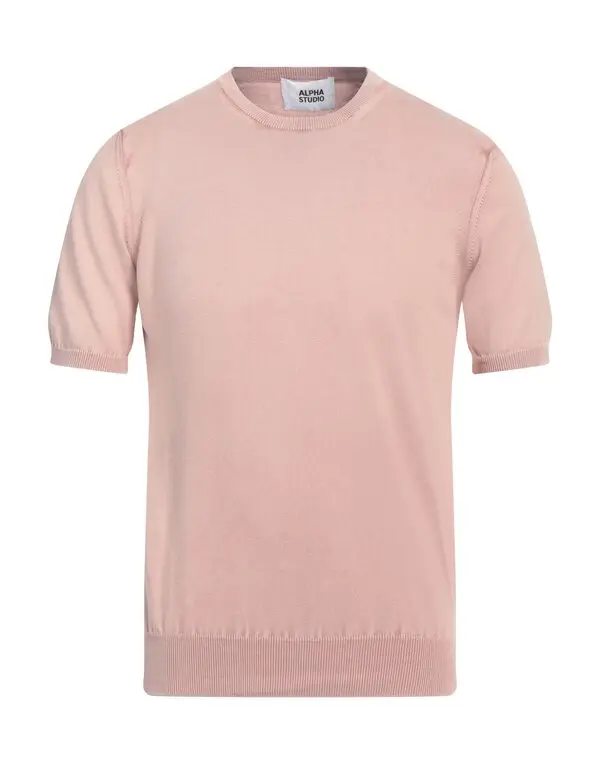 Alpha Studio Cotton Sweater - Pink