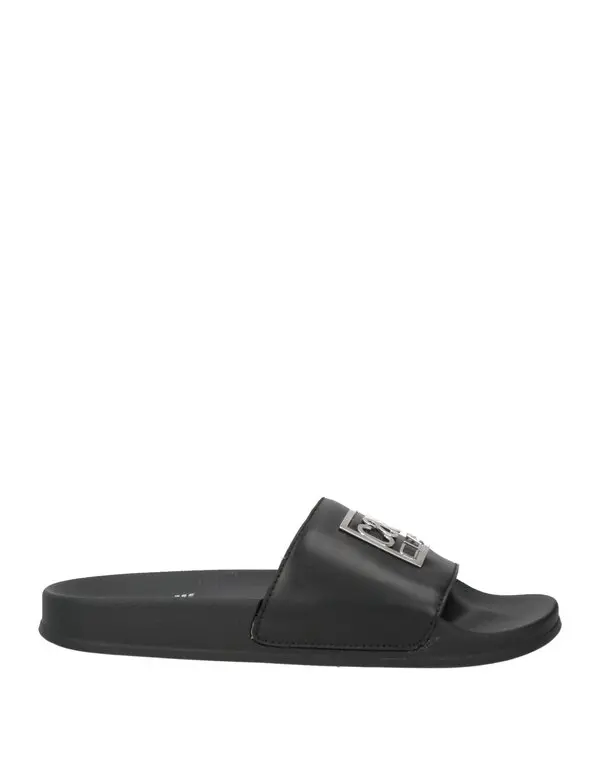 Roberto Cavalli Leather Slides