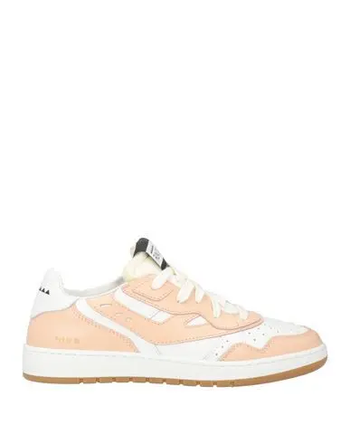 RUN OF Leather Sneakers - Pink