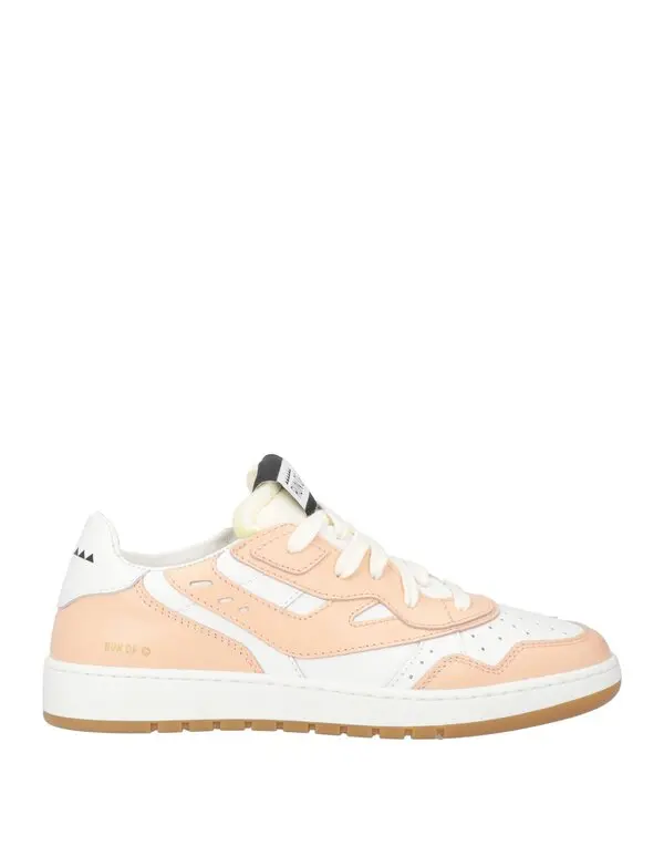 RUN OF Leather Sneakers - Pink