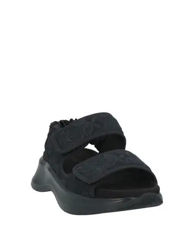 Hogan Textile Sandals - Black