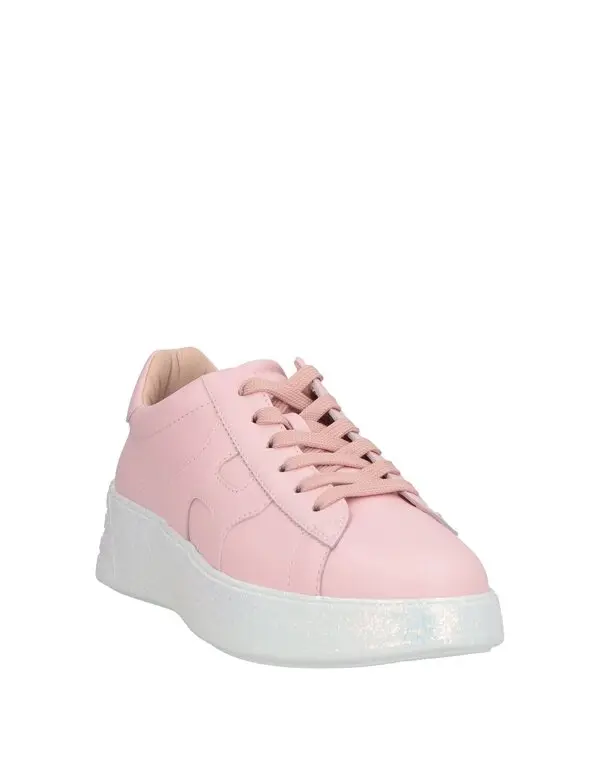 Hogan Leather Low-top Sneakers - Pink