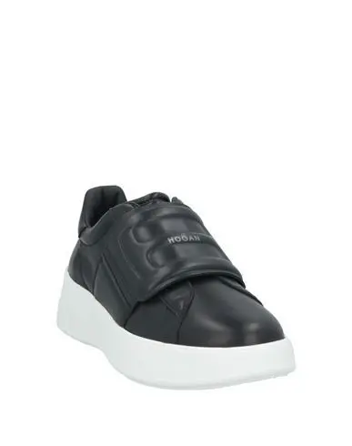 Hogan Leather Chunky Sneakers - Black