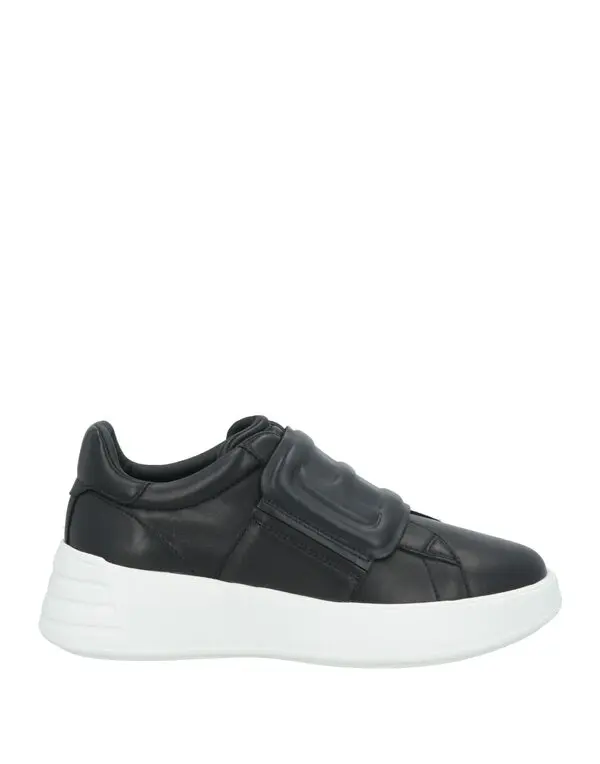Hogan Leather Chunky Sneakers - Black