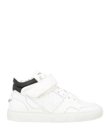 Zadig&Voltaire Leather High-top Sneakers - White