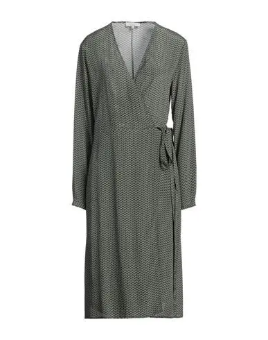 Antonelli Firenze Midi Wrap Dress - Green