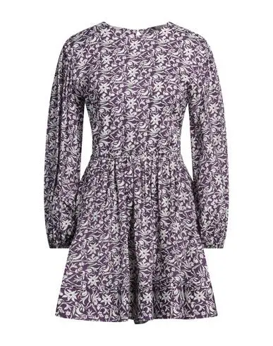Maje Mini Floral-print Flared Dress