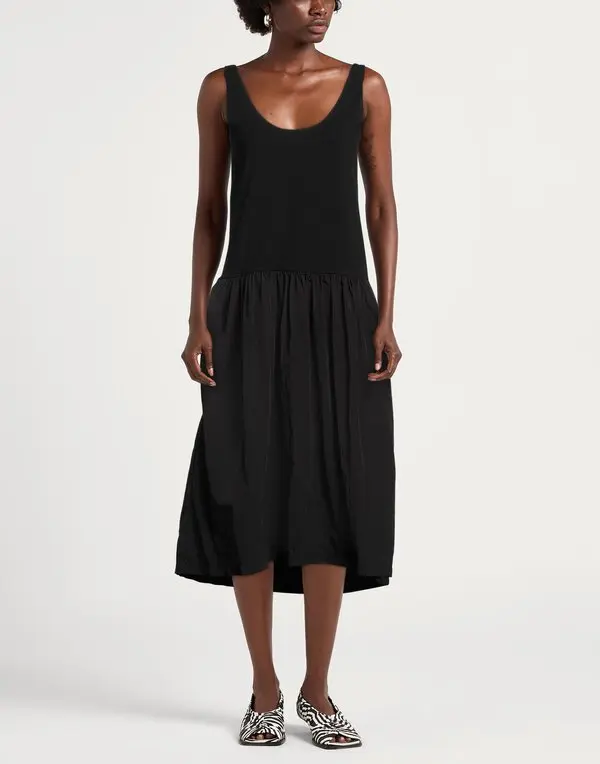 Alpha Studio Flared Midi Dress