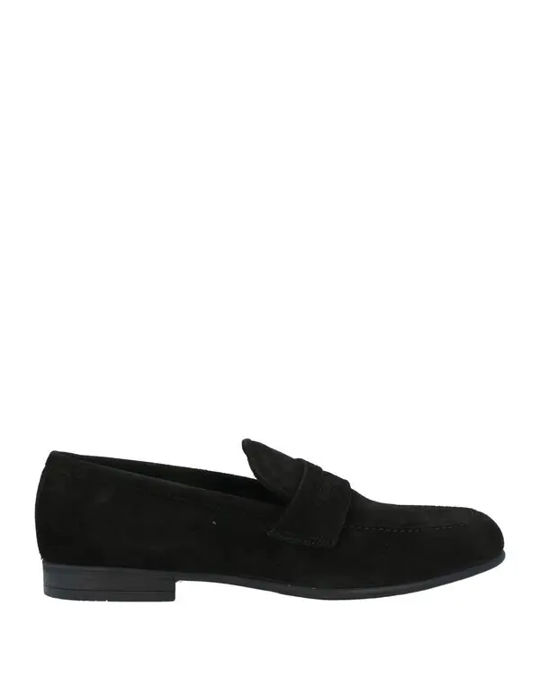 CALPIERRE Loafers In Leather - Black