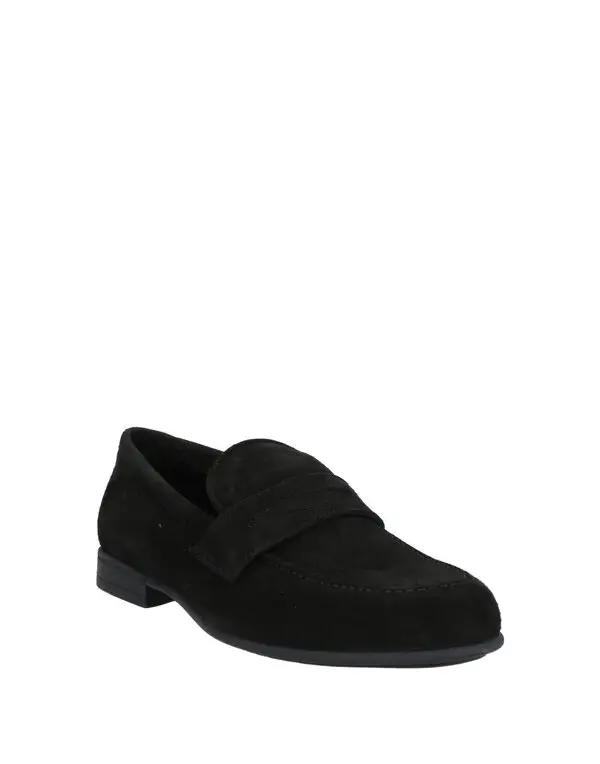 CALPIERRE Loafers In Leather - Black