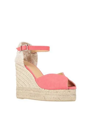 CastaÑer Wedge Espadrilles - Red