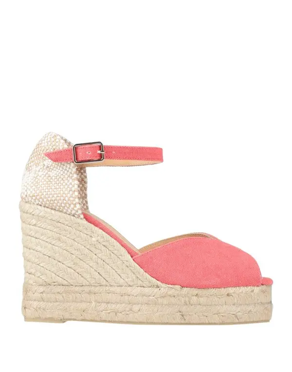 CastaÑer Wedge Espadrilles - Red