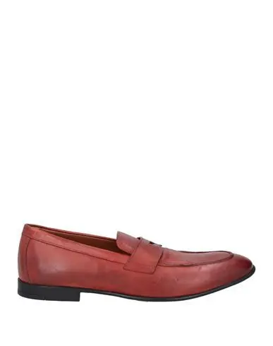 DOUCAL'S Penny Loafers - Red