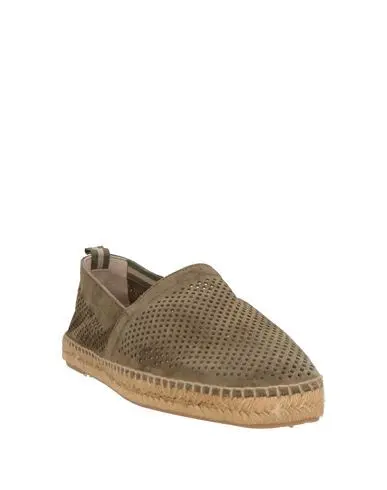 CastaÑer Leather Espadrilles - Green