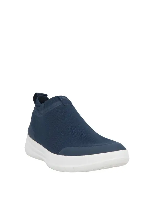 Fitflop Knit Chukka Sneakers Mens 10 Navy Blue Lightweight Lace Up Denim Texture FitFlop Rally E01 Multi-Knit Training Sneakers (For Women  main image 3