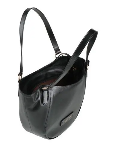 THE BRIDGE Cow Leather Handbag - Black