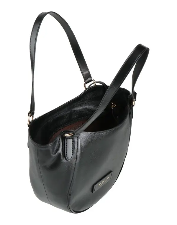 THE BRIDGE Cow Leather Handbag - Black
