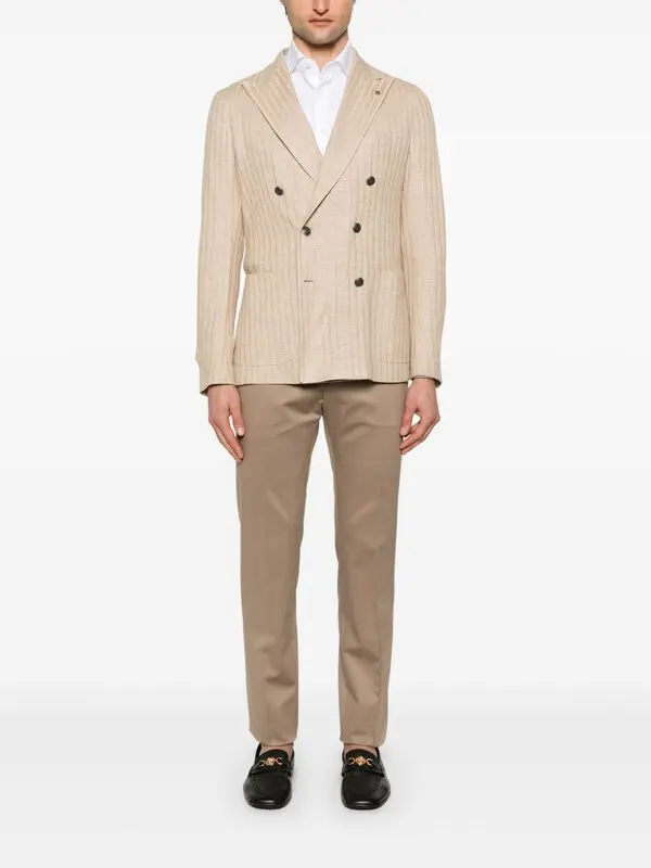 Tagliatore Knitted Blazer - Neutrals