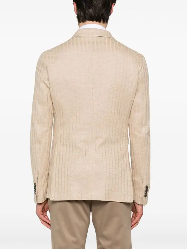 Tagliatore Knitted Blazer - Neutrals