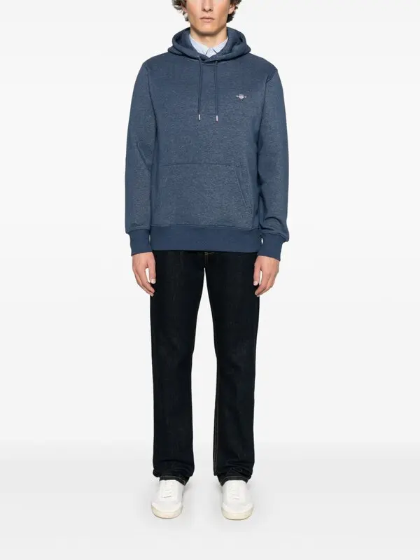 Gant Embroidered-logo Hoodie