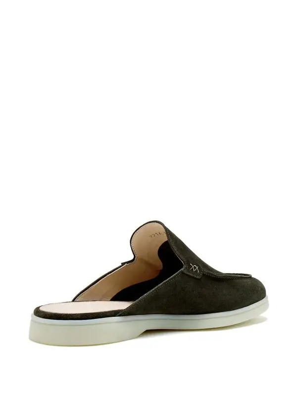 FORSA Suede Loafers - Green