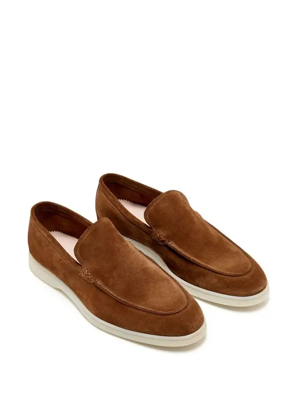 FORSA Suede Loafers - Brown