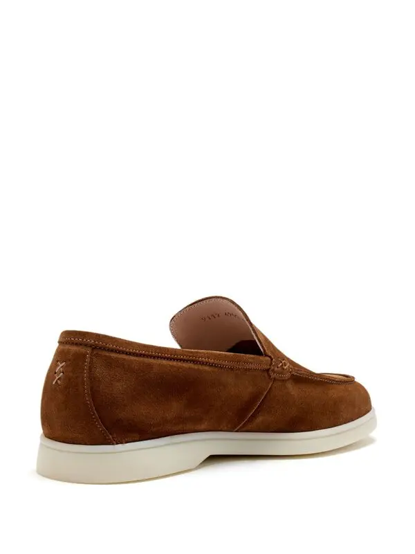 FORSA Suede Loafers - Brown